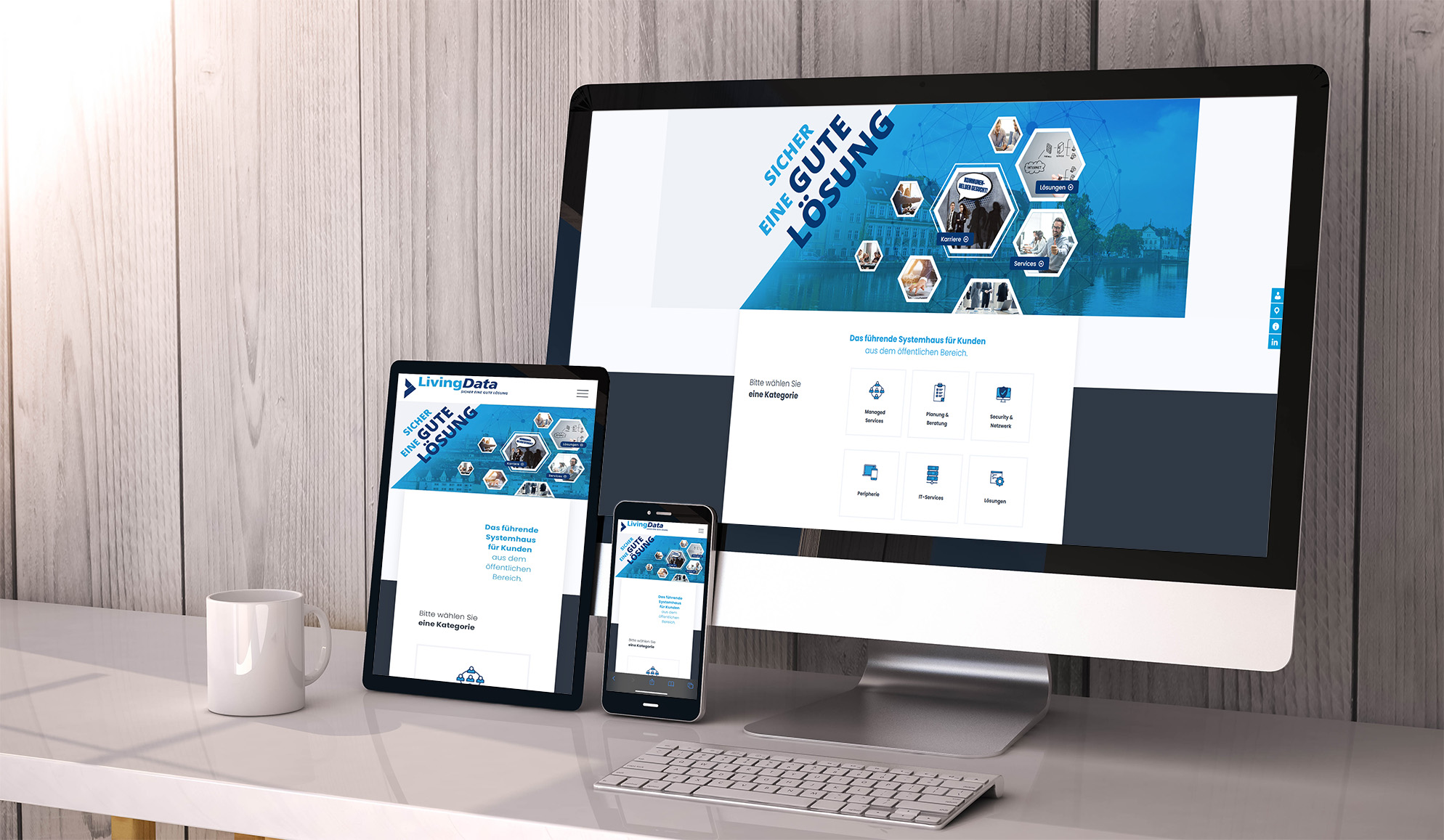 Neuer Webauftritt für die LivingData – LivingData